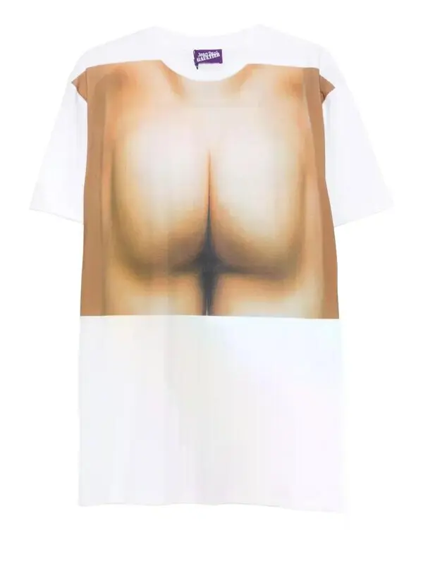 JEAN PAUL GAULTIER Graphic Print T-shirt - White