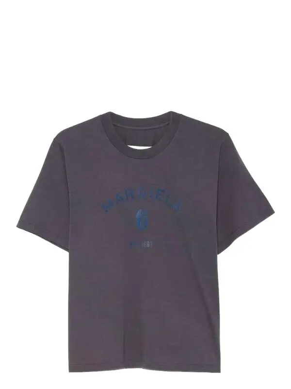 MAISON MARGIELA Logo Print T-shirt - Grey