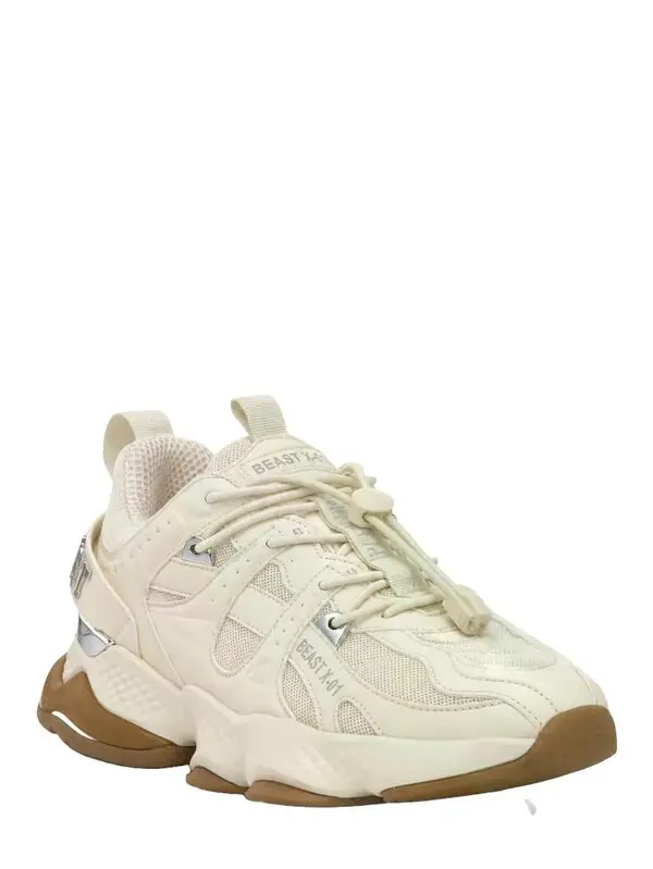 PLEIN SPORT Runner Beast X-01 Panelled Sneakers - Neutrals