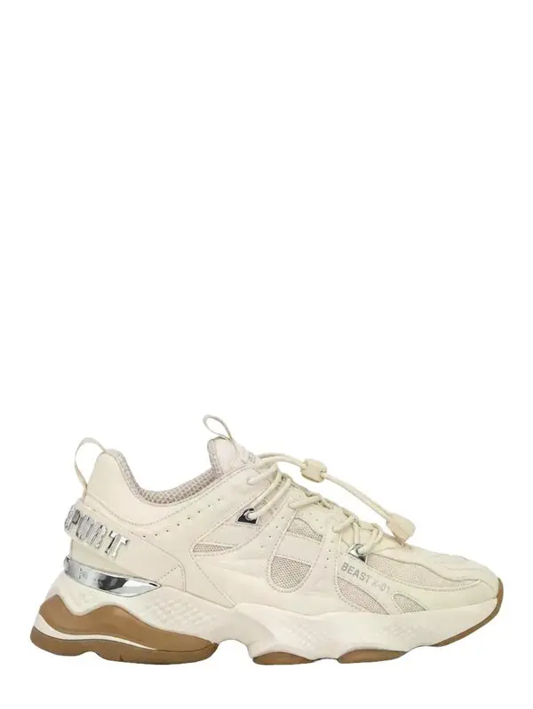 PLEIN SPORT Runner Beast X-01 Panelled Sneakers - Neutrals