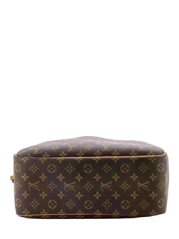 LOUIS VUITTON Monogram Canvas Deauville Handbag - Brown