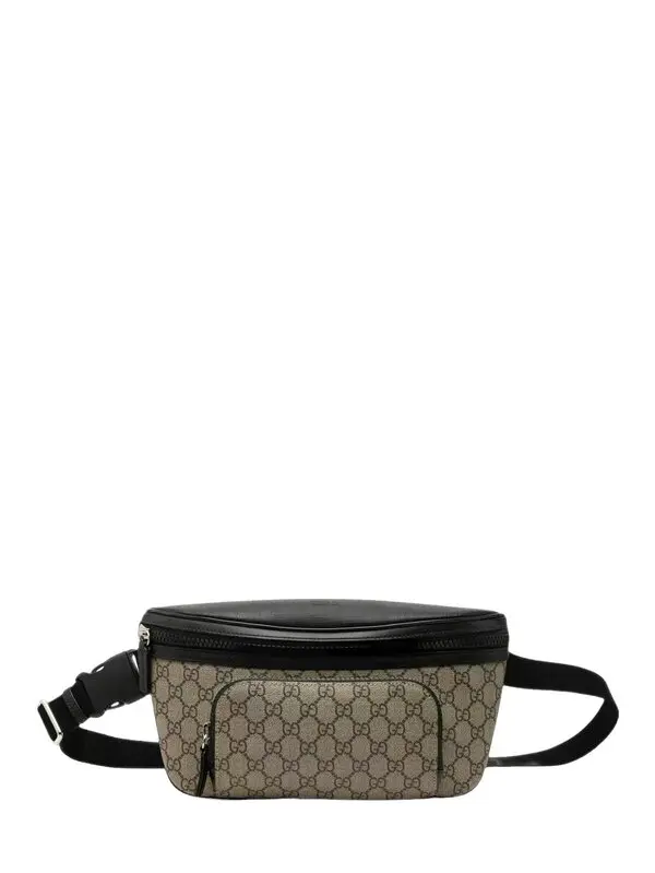 Gucci Gg Supreme Eden Belt Bag - Black