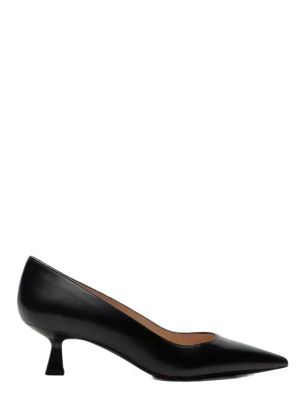 STUART WEITZMAN Sculpt Pointed-toe Pumps - Black