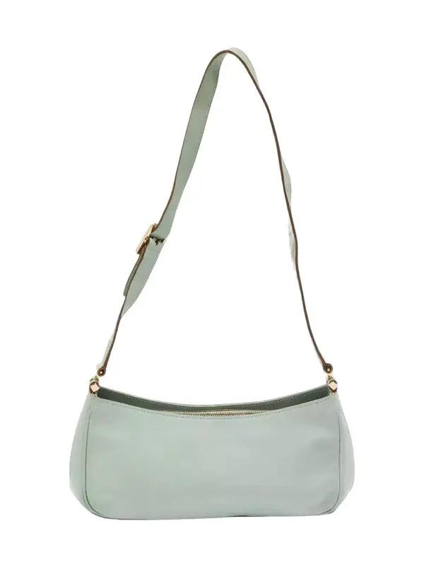 Gucci Microguccissima Leather Shoulder Bag - Blue