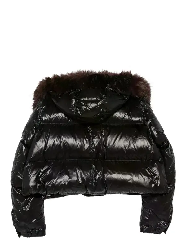 Sacai Wool Peak Lapel Double-breasted Jacket - Black