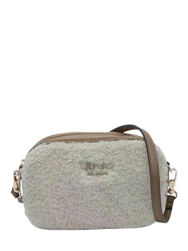 Liu Jo Shearling-effect Shoulder Bag - Neutrals