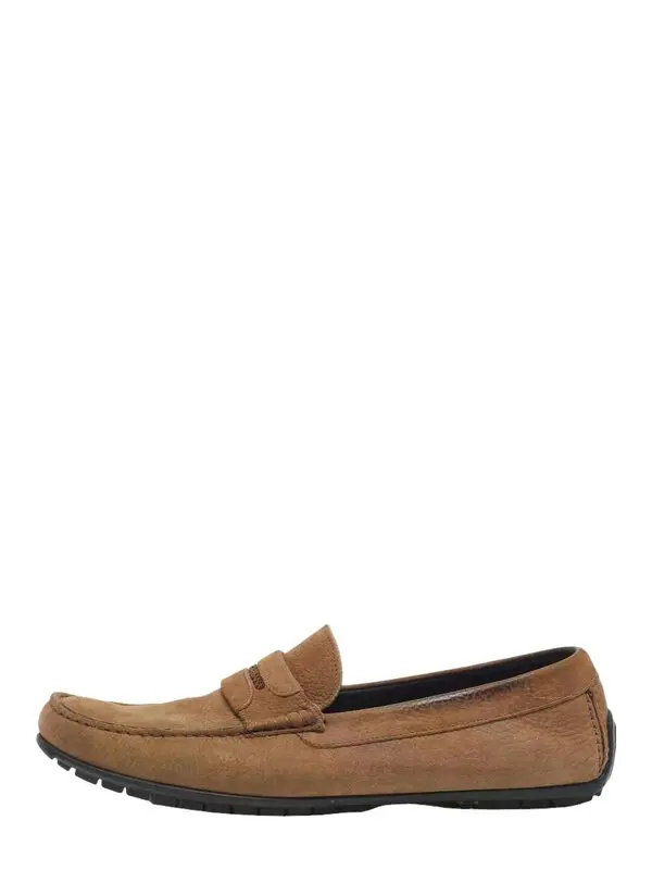 Dolce & Gabbana Nubuck Leather Loafers - Brown