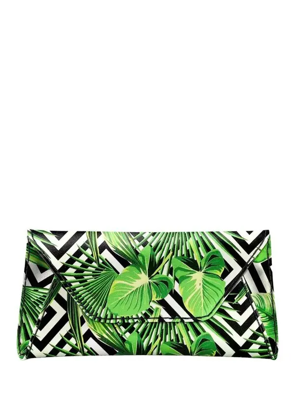 Tyler Ellis Small Eloise Clutch Bag - Green