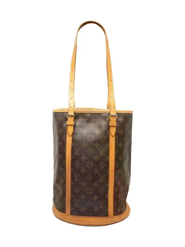 LOUIS VUITTON 2008 Monogram Gm Bucket Bag - Brown