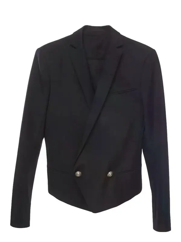Balmain Double-breasted Blazer - Blue