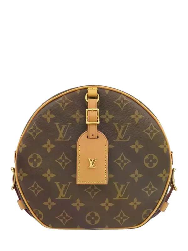 LOUIS VUITTON Monogram Canvas Boite Chapeaux Souple Mm Crossbody Bag - Brown