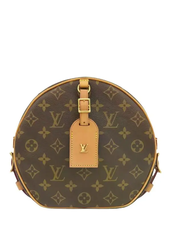 LOUIS VUITTON Monogram Canvas Boite Chapeaux Souple Mm Crossbody Bag - Brown
