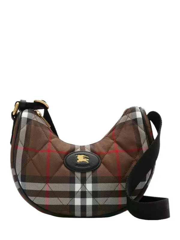 Burberry Horseshoe Cross Body Bag - Brown