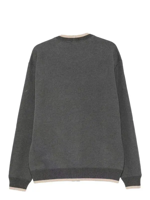 MARANT Logo Patch Button-up Cardigan - Grey