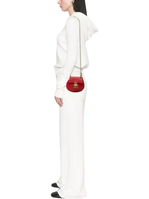 Chloé Drew Crossbody Bag - Red