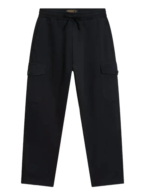 Woolrich Fleece-texture Track Pants - Black