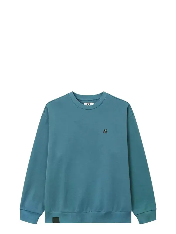 Izzue Logo-embroidered Sweatshirt - Blue