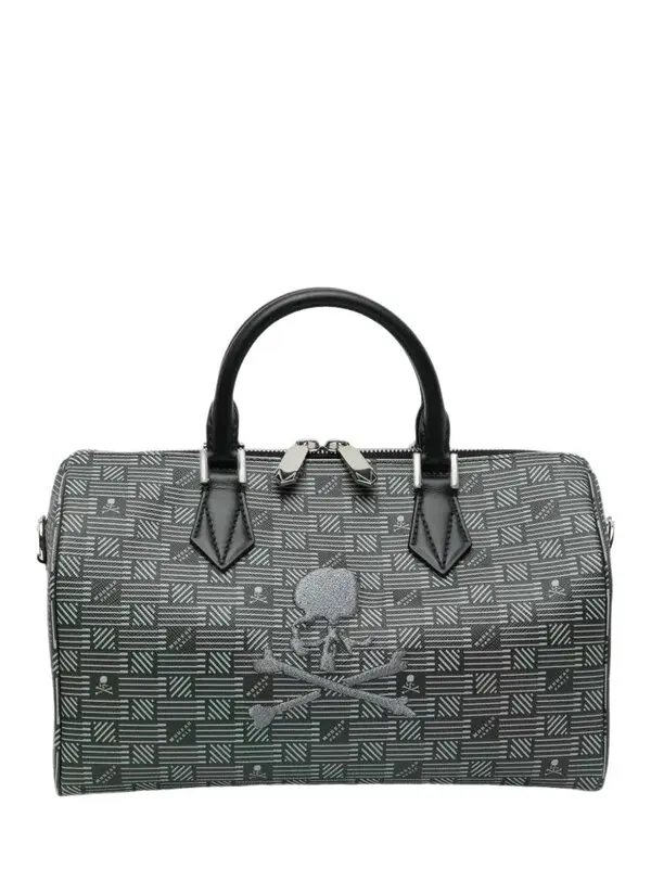 MASTERMIND WORLD X Moreau Paris Skull And Crossbones Monogram Tote Bag - Grey