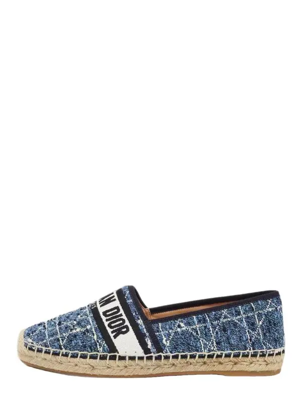 Dior Granville Espadrille Flats - Blue