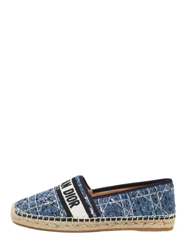 Dior Granville Espadrille Flats - Blue