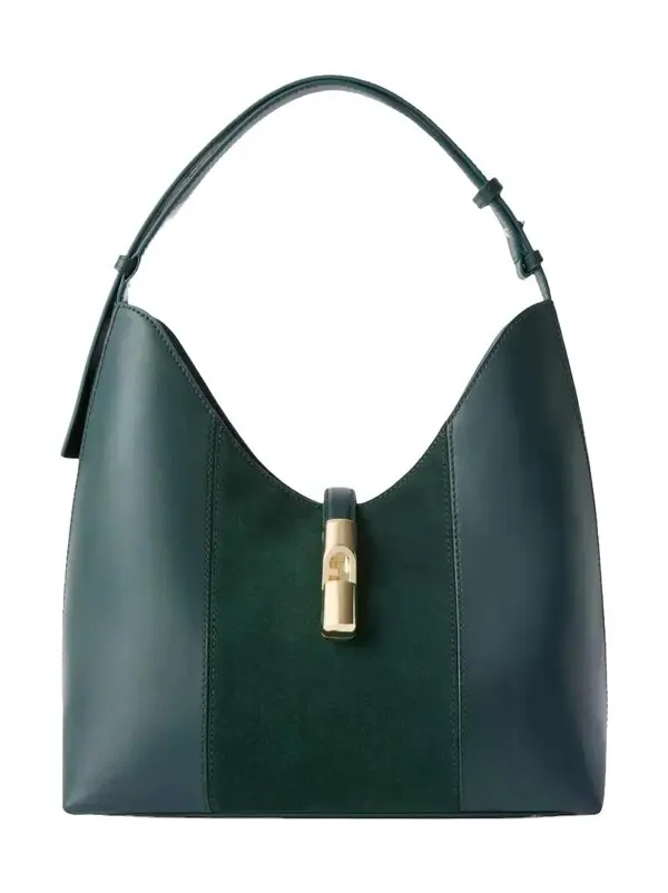 Furla Leather Shoulder Bag - Green