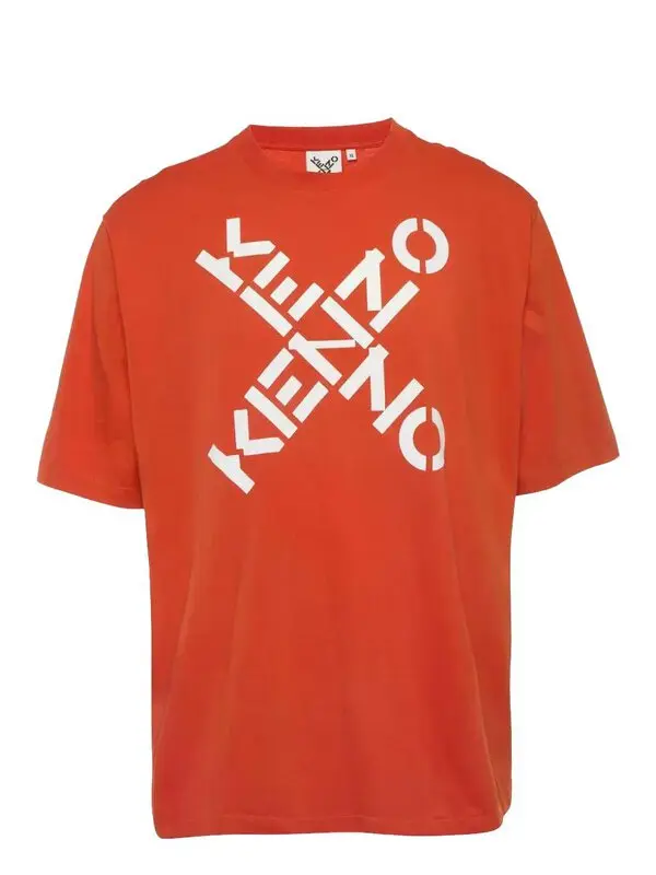 Kenzo Logo-print T-shirt - Orange