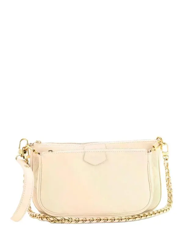 LOUIS VUITTON Multi Pochette Accessoires Monogram Empreinte Giant Crossbody Bag - Neutrals