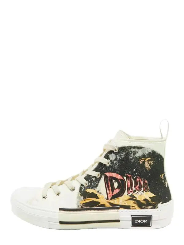 Dior B23 Asterodior High-top Sneakers - White