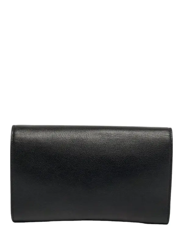 Saint Laurent Belle De Jour Wallet On Chain - Black