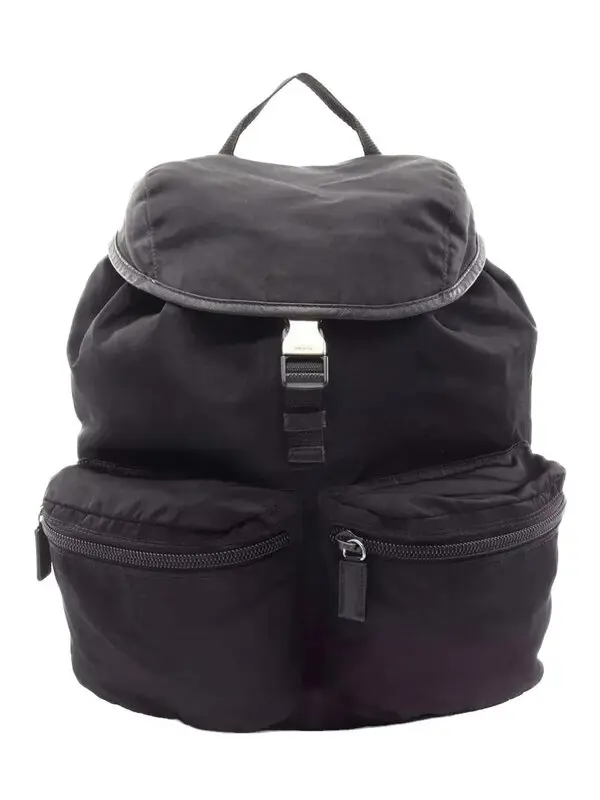 Prada Tessuto Backpack - Black