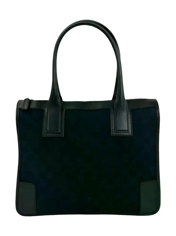 Gucci Gg Canvas Handbag - Black