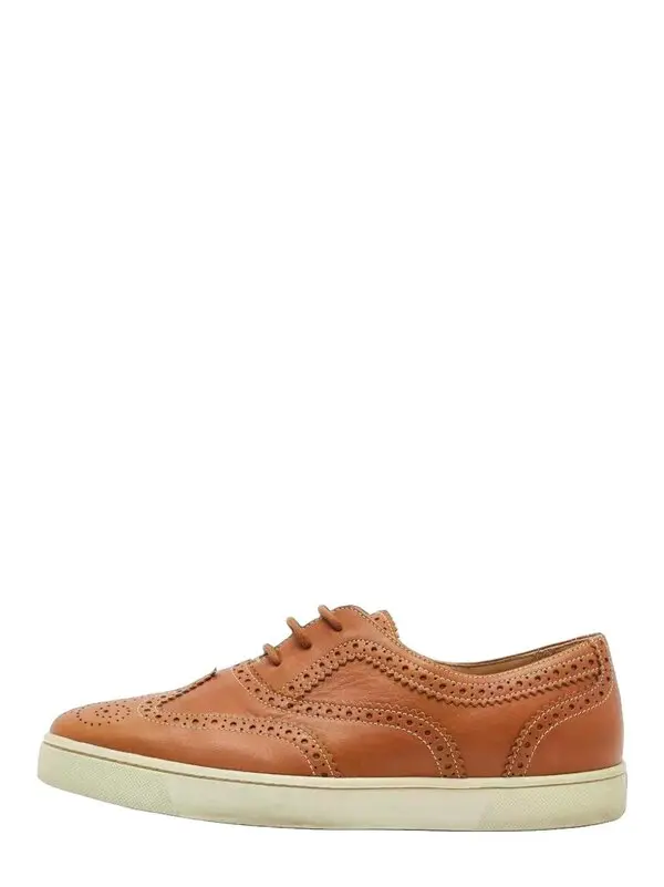 CHRISTIAN LOUBOUTIN Golfito Brogue Sneakers - Brown