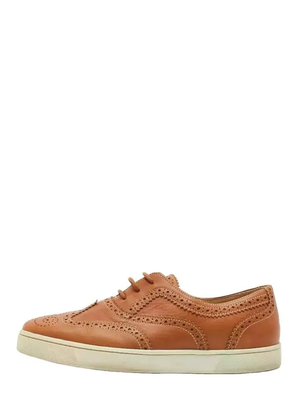 CHRISTIAN LOUBOUTIN Golfito Brogue Sneakers - Brown