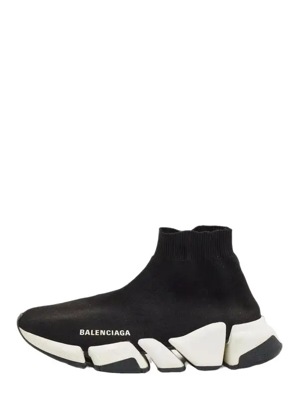 Balenciaga Speed Knitted High-top Sneakers - Black