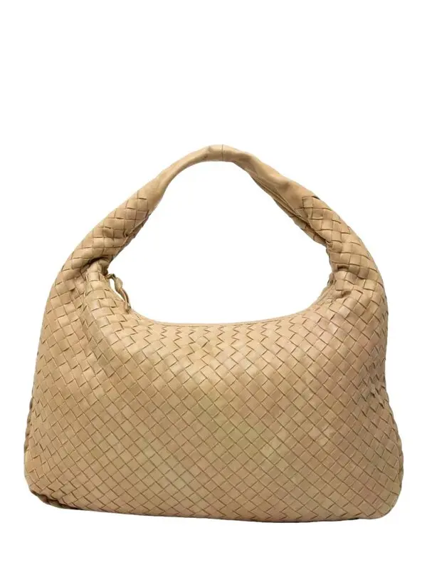 Bottega Veneta 2007 Small Nappa Intrecciato Veneta Hobo Bag - Neutrals
