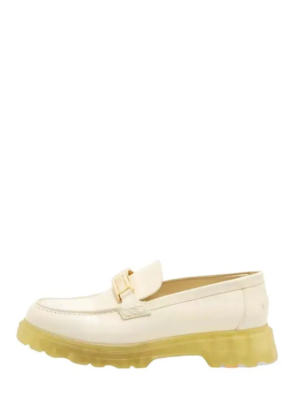 Dior Code Loafers - White