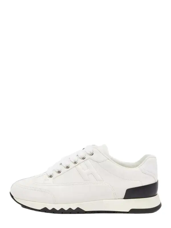 Hermès Trail Lace-up Sneakers - White