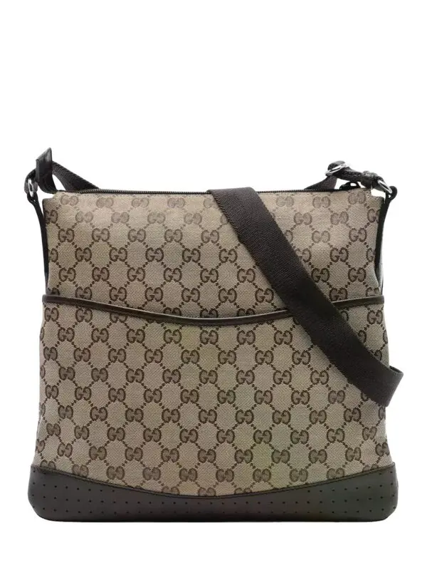 Gucci Gg Canvas Crossbody Bag - Neutrals