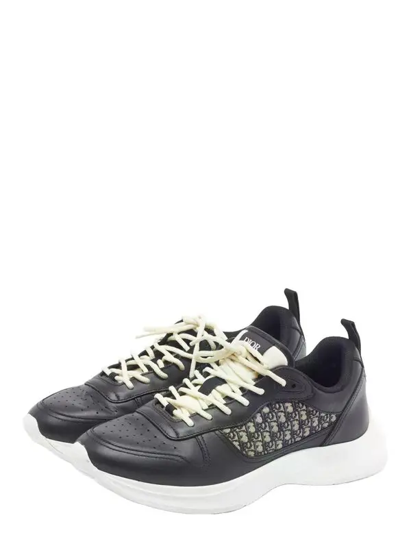 Dior B25 Oblique Jacquard Sneakers - Black