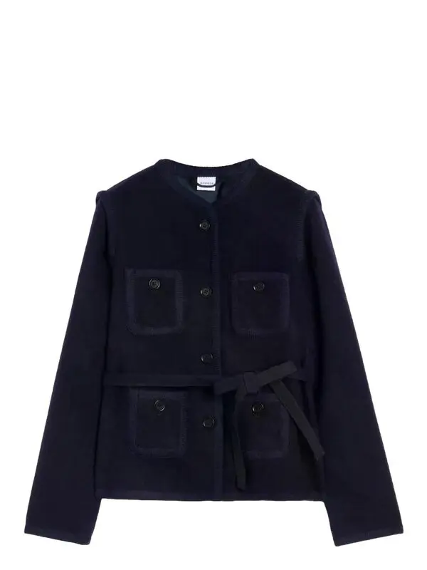 Aspesi Belted Four-pocket Jacket - Blue