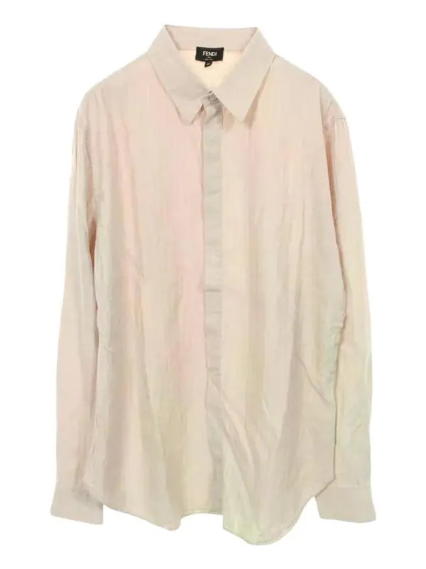 Fendi 2000s Zucca Patterned Shirt - Neutrals