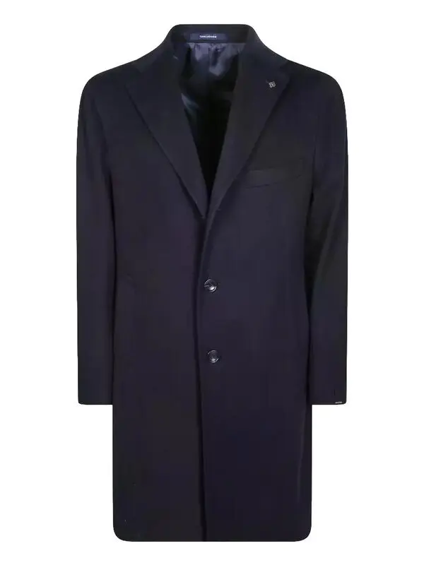 Tagliatore Bruce Single-breasted Coat - Blue