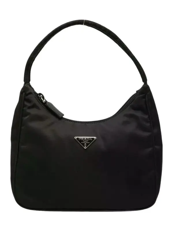 Prada Mini Tessuto Sport Shoulder Bag - Black