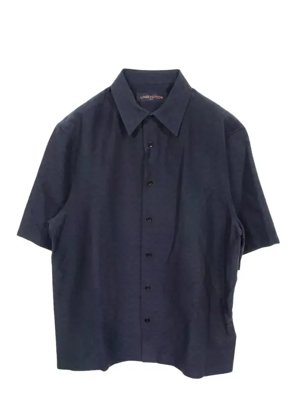 LOUIS VUITTON 2020s Monogram Short-sleeve Shirt - Blue