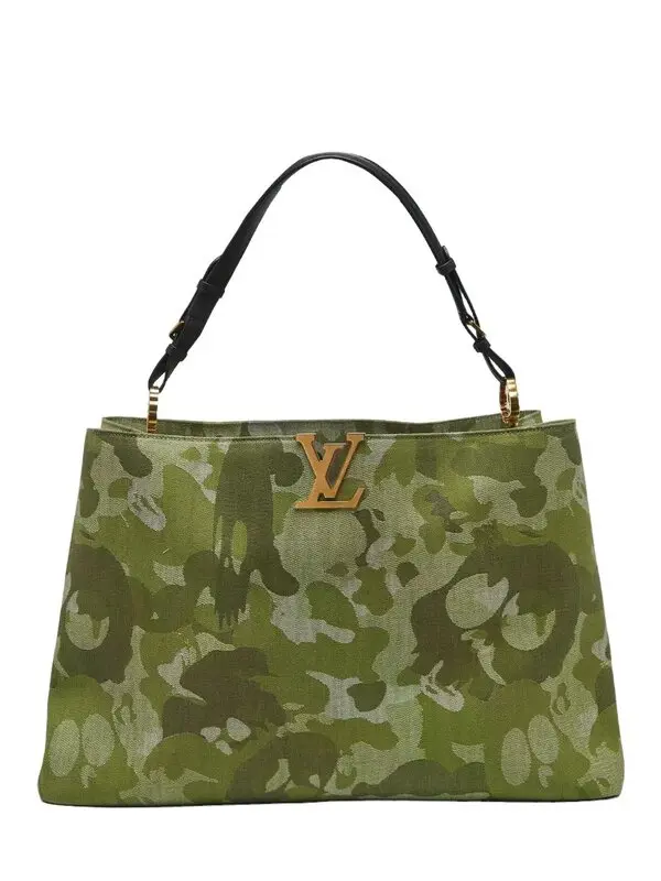 LOUIS VUITTON X Takashi Murakami Xxl Artycapucines Camouflage Tote Bag - Green