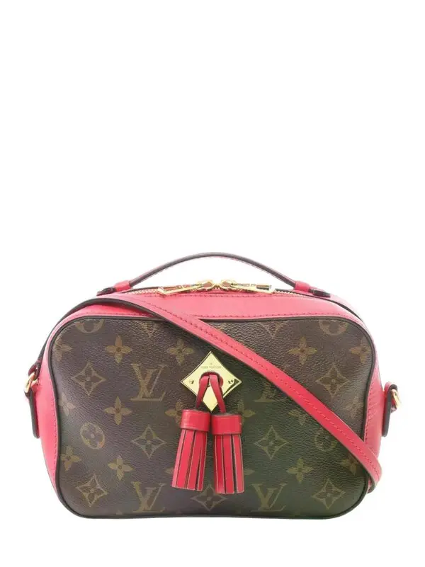 LOUIS VUITTON Monogram Saintonge Crossbody Bag - Brown