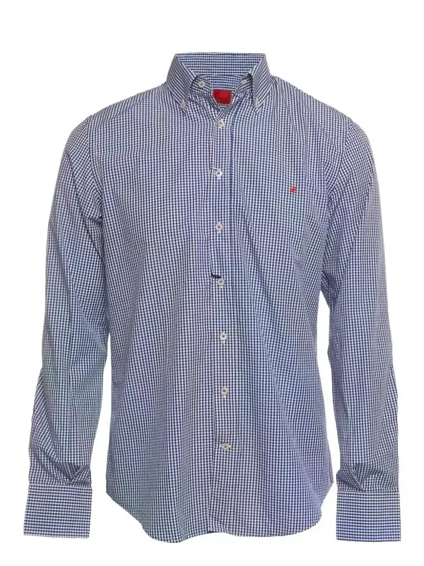 Carolina Herrera Check Button-down Shirt - Blue