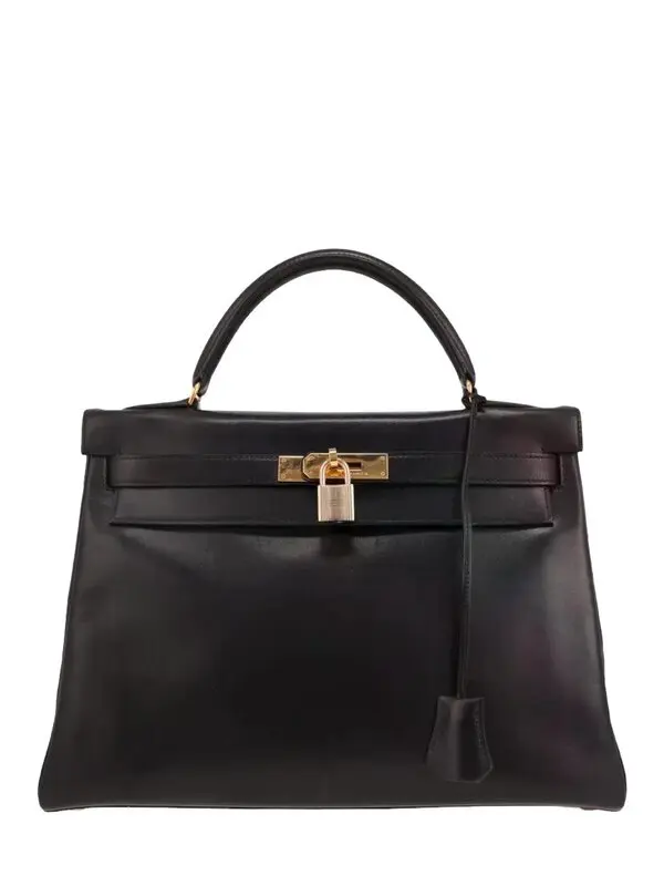 Hermès 1991 32 Kelly Handbag - Black