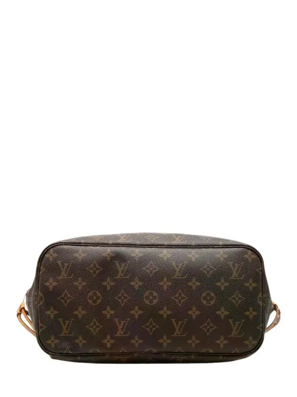 LOUIS VUITTON Monogram Neverfull Mm Tote Bag - Brown