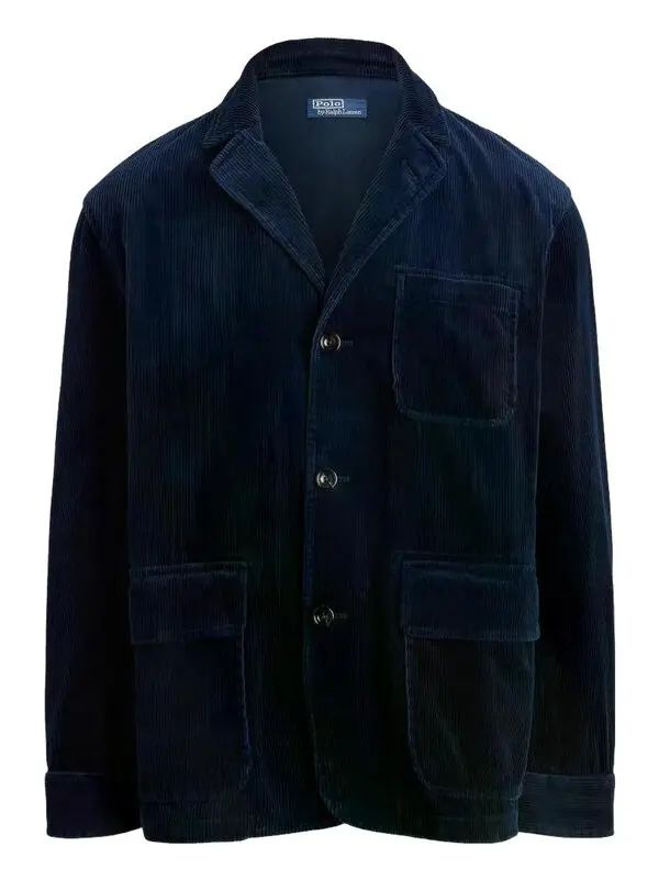 Polo Ralph Lauren Corduroy Three-pocket Blazer - Blue